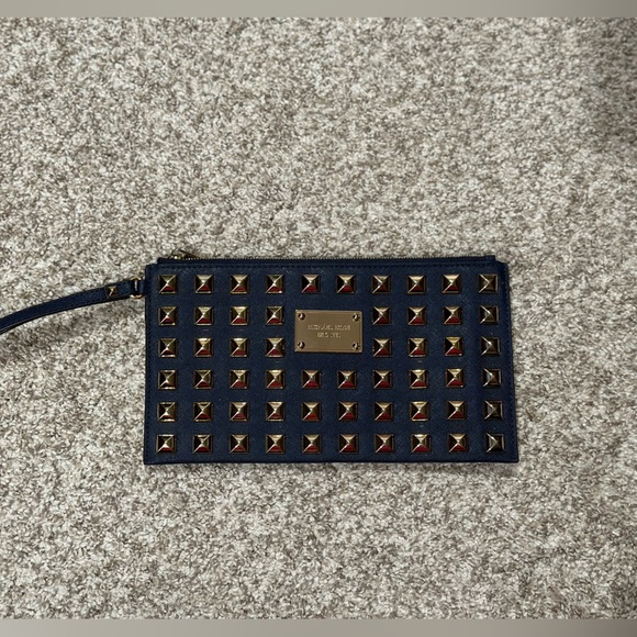 MICHAEL Michael Kors | Bags | Michael Kors Studded Wristlet | Poshmark